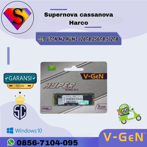 Jual SSD VGEN M2 NVME 128GB,256GB,512GB - 1TB - Jakarta Pusat ...