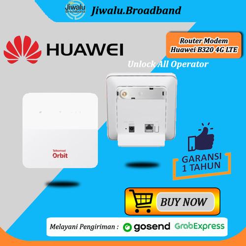 Jual Modem Router Huawei 4G LTE B320 WIFI 4G CPE 5s 300Mbps Unlock ...