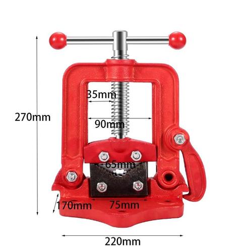 Jual HEAVY DUTY Pipe Vice 2inch 3inch - Ragum Pipa Besi - Catok Pipa ...