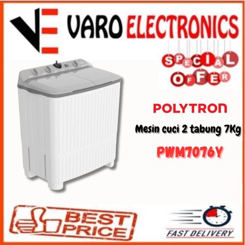Jual POLYTRON Mesin Cuci 2 Tabung Twin Tube Giant Series Hijab 7 KG PWM ...