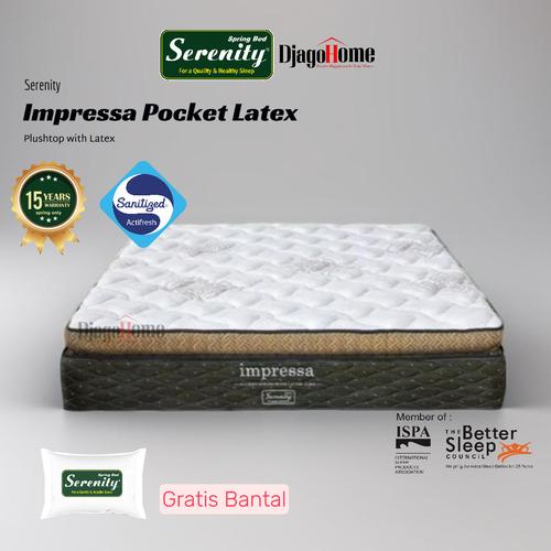Jual Kasur Spring Bed Elite Serenity Impressa Pocket Latex Size 90x200 ...