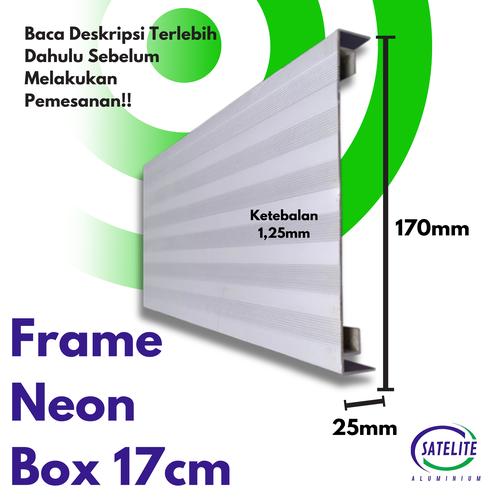 Jual FRAME NEON BOX ALUMINIUM RANGKA NEON BOX BAHAN NEON BOX FRAME NEON ...