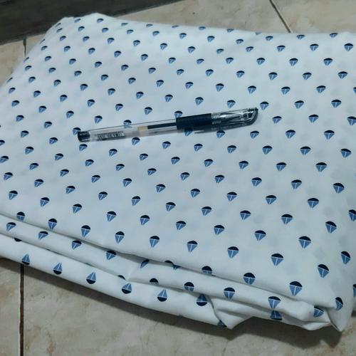 Jual bahan kain katun twill itally premium original ex garment branded ...