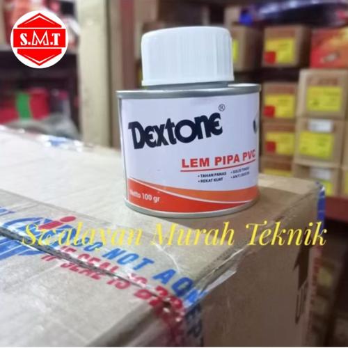 Jual DEXTONE Lem Pipa PVC Kaleng Mini 100 Gram Lem Paralon 100Gr - Kota ...