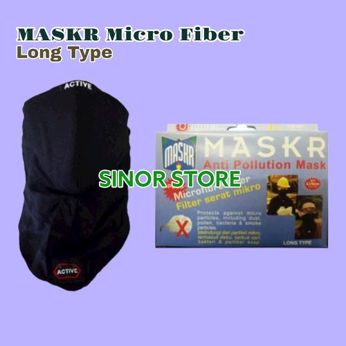 Jual Masker Micro Fiber MASKR Original Panjang Motor Biker Tanpa Carbon ...