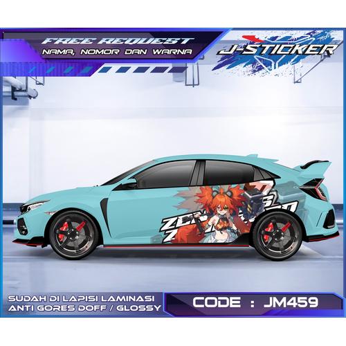 Jual HONDA CIVIC DECAL STICKER - Biru Muda, Doff/Matte - Kota Mojokerto ...