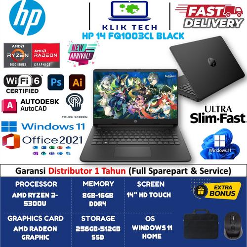 Jual Laptop Gaming Hp 15S Ryzen 3-5300U 16GB 512GB SSD FHD WIN11 SILVER ...