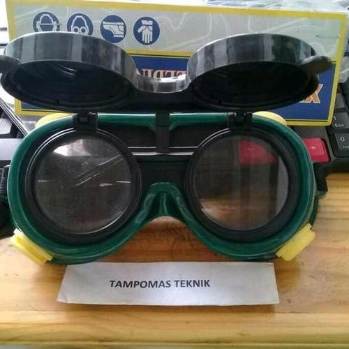 Jual Kaca Mata Las Double Welding Goggles Kacamata Safety - Jakarta ...