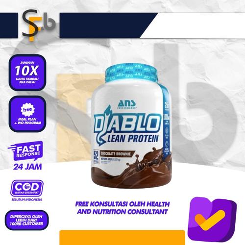 Promo ANS DIABLO PROTEIN 4LBS 52 SERVING Cicil 0% 3x - Kota Surabaya ...