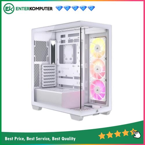 Promo Casing Corsair 3500X ARGB Tempered Glass (White) Cicil 0% 3x ...