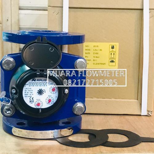 Jual Flowmeter 2 Inch merk Arus Flange pendek air bersih - water meter ...