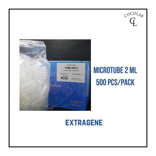 Promo Microtube 2 ml Microcentrifuge Tube 2 ml EXTRAGENE 500 pcs/bag ...