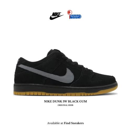 Jual Sepatu Sneakers Pria NIKE DUNK LOW IW BLACK GUM ORIGINAL BRAND NEW ...