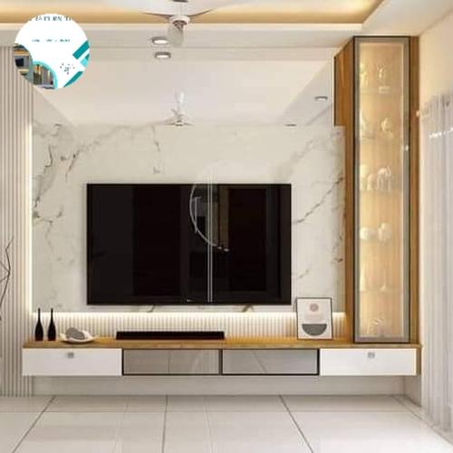 Jual partisi backdrop tv minimalis meja tv - Kota Bogor - mitra ...