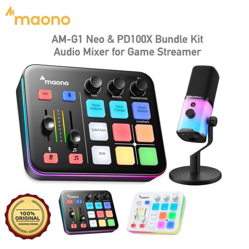 Jual Maono AM-G1 Neo / G1 Neo Soundcard Audio Mixer for Game Streamer ...