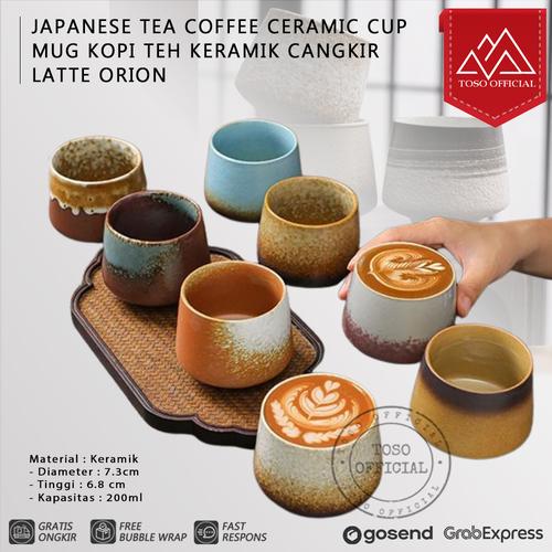 Jual Japanese Vintage Tea Coffee Ceramic Cup Mug Kopi Teh Keramik ...