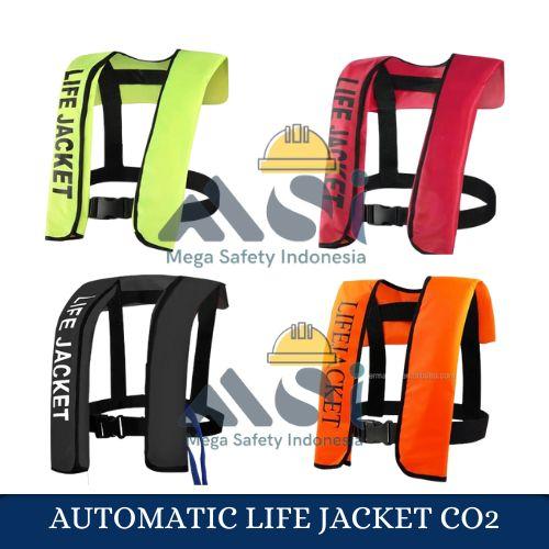 Jual Inflatable Life Jacket Pelampung Automatic Co2 / Life Jacket ...