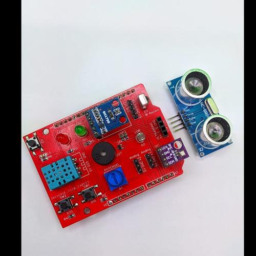 Jual Arduino Shield 12in1 Sensor DHT LDR Potensio DLL For ardulora ...