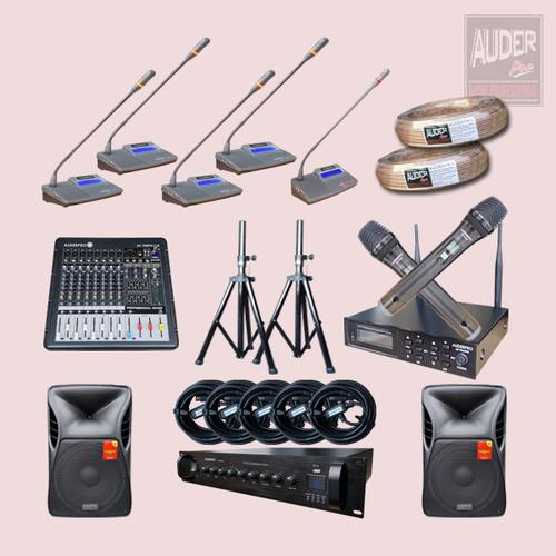 Jual PAKET MICROPHONE CONFERENCE DIGITAL AUDERPRO P6 - Kota Surabaya ...