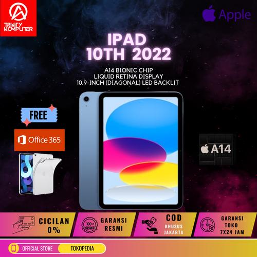 Promo Apple Ipad 10 2022 64GB 256GB 10.9 Inch WiFi - 256GB APPLE, Blue ...