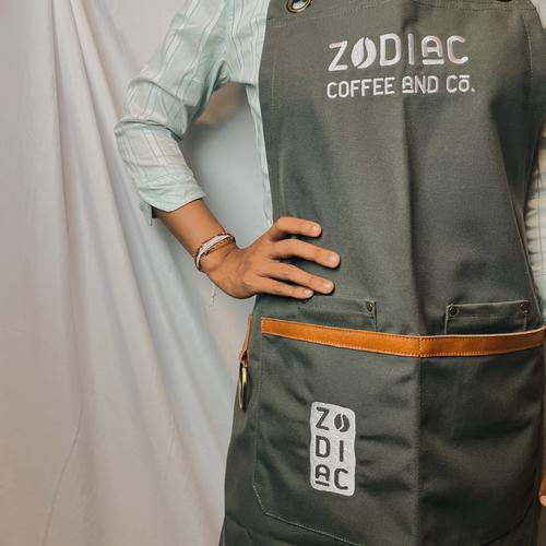 Jual CUSTOM BARISTA APRON MODEL ZODIAC COFFEE - Kota Denpasar - Top ...