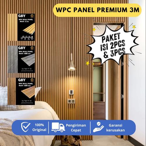 Jual WPC PANEL Panjang 3 Meter New - GBB 33, ISI 3PCS - Kab. Tangerang ...
