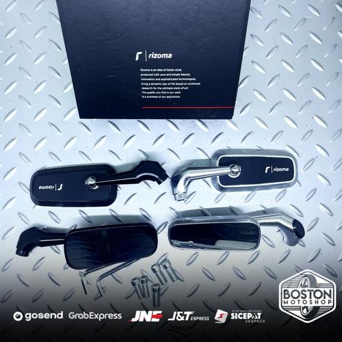 Jual Spion Rizoma H2C Full Aluminium CNC Universal - SIlver - Jakarta ...