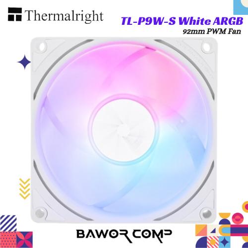 Jual THERMALRIGHT TL-P9W-S White ARGB | Fan 92mm x 92mm PWM Fan ...