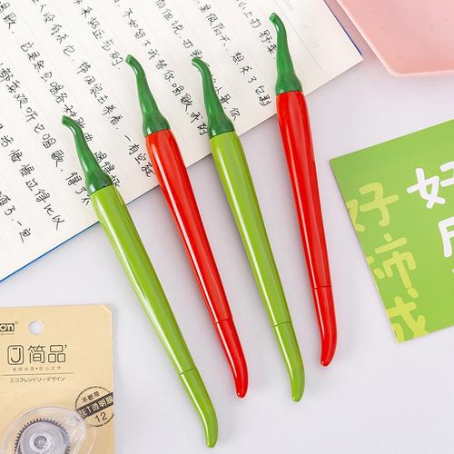 Promo Pulpen Gel Karakter Cabai Ballpoint Unik Souvenir Alat Sekolah ...