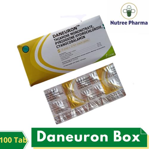 Jual Daneuron Vitamin B1, B6, B12 Box Isi 100 Tablet - Kota Surabaya ...