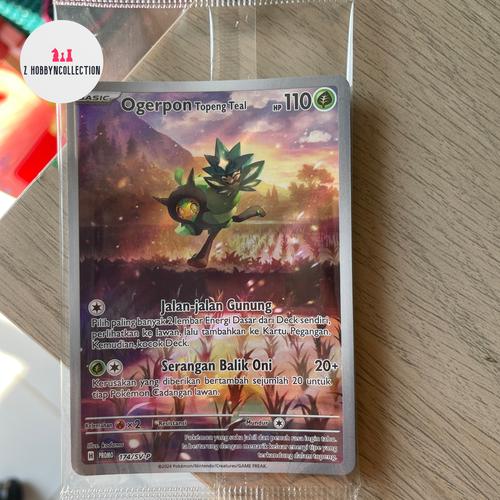 Jual Ogerpon topeng teal promo | Pokemon TCG Indonesia - Jakarta Barat ...