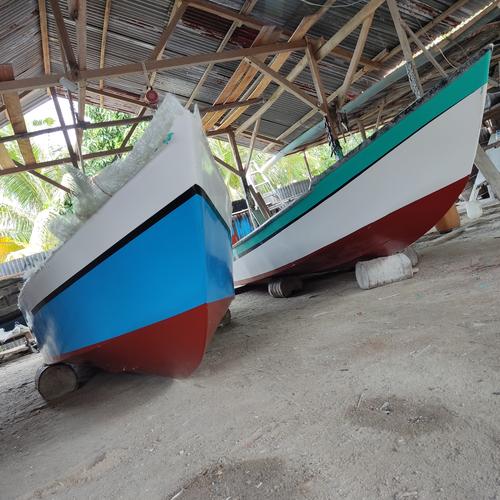 Jual Kapal Perahu Full Fiber 5Meter NEW Model + Extra Depan Belakang ...