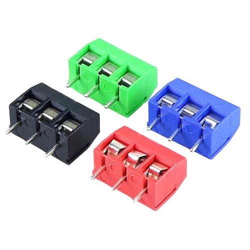 Jual Terminal Block Biru 3pin Screw Connector pitch 5.0mm 250V 16A ...