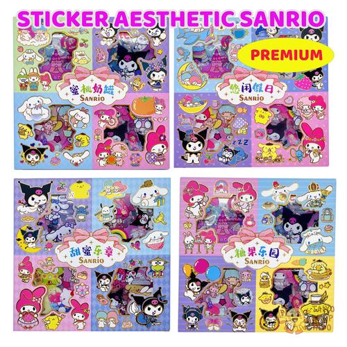 Promo Sticker Aesthetic Momo Stiker isi 100 Kartun Karakter Korea ...