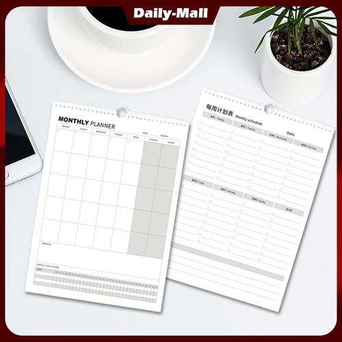 Jual Weekly Planner Dan Monthly Planner Agenda Mingguan Isi 8 Lembar ...