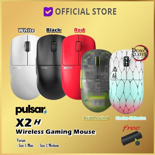 Promo Pulsar X2H X2 H Mini Ultra-lightweight Wireless Gaming Mouse Size ...