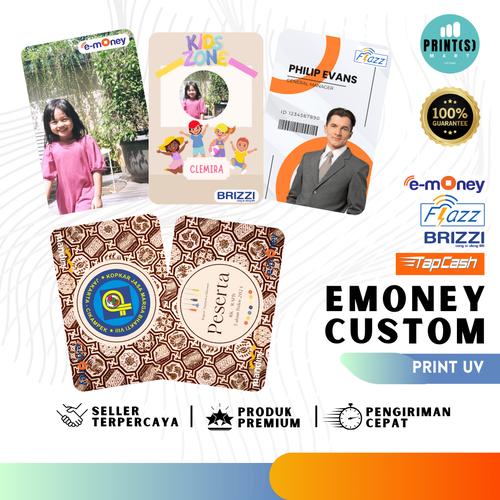 Jual Emoney Etoll Custom Print FOTO / ID Card, Souvenir, Gift /Hadiah ...