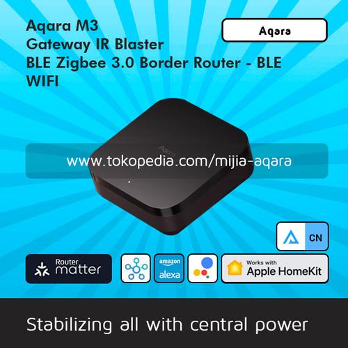Jual Aqara M3 Gateway IR Blaster Zigbee 3.0 Border Router Matter ...