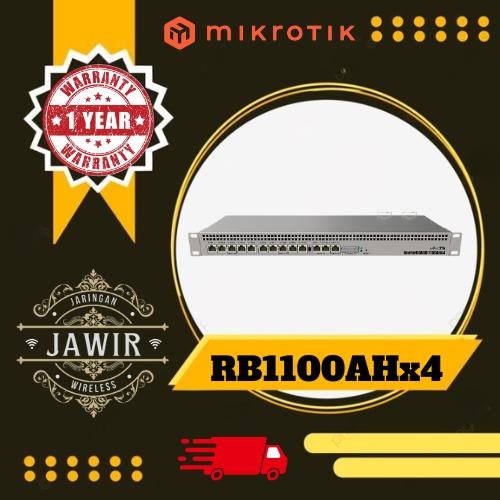 Jual MIKROTIK RB1100AHx4 | Powerful 1U rackmount router with 13x ...