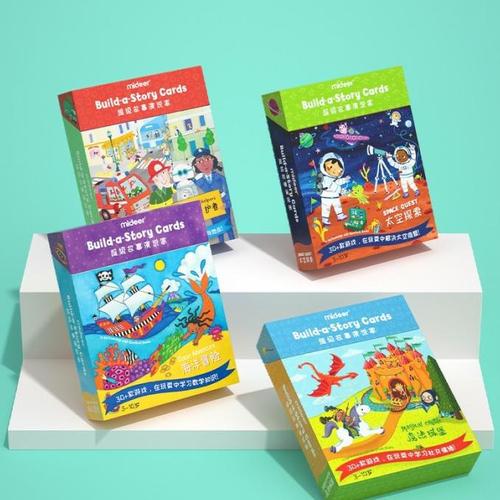 Jual Mideer Build A Story Flash Cards kartu cerita anak edukasi ...