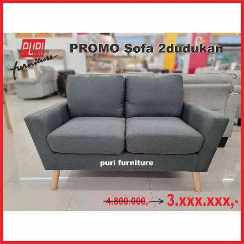 Jual KURSI SOFA TAMU MINIMALIS LENOX 3dudukan dan 2dudukan (3seater ...