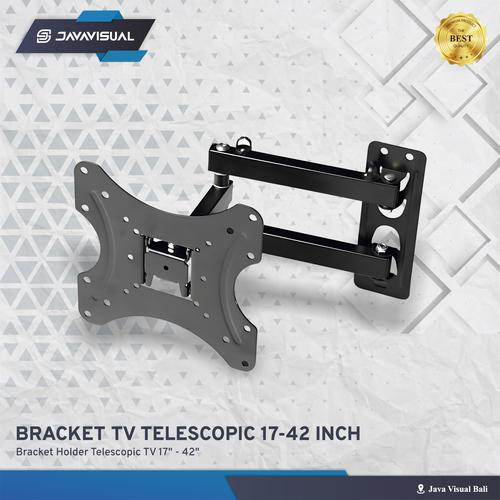 Jual Bracket TV Telescopic Breket Braket Holder Tembok for TV 17"-42 ...