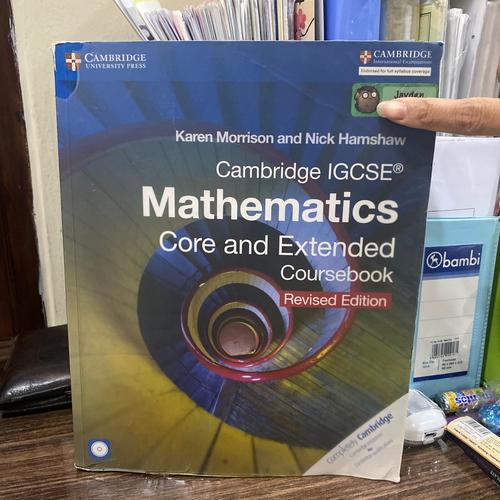 Jual cambridge igcse mathematics & core extended - Jakarta Barat - JAL cute shop | Tokopedia