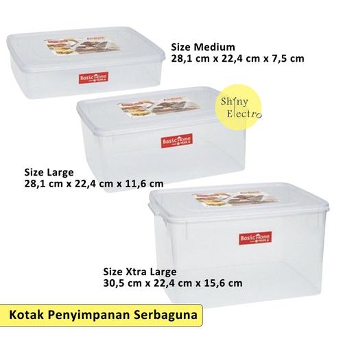 Promo Kotak Penyimpanan 3 Ltr 5 Liter 8 L Serbaguna / Makanan Donat ...