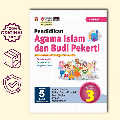 Jual Buku Pendidikan Agama Islam dan Budi Perketi SD Kelas 3 Kurikulum ...