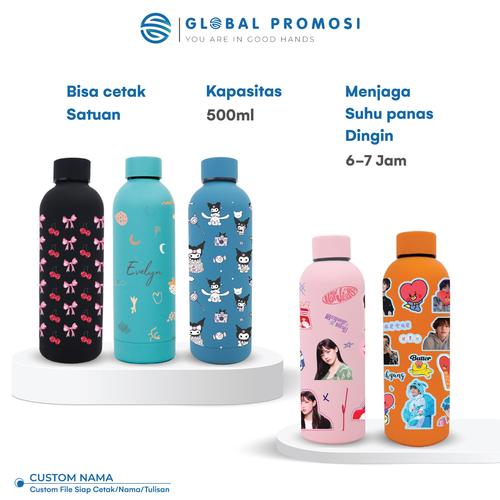 Jual Custom Tumbler Botol Minum LULU Print Uv Cetak Full Color Design ...