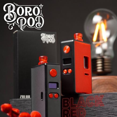 Jual Zuluu Boro Pod Black Red Edition 40W 1100mAh Boro AIO Kit by Zuluu ...