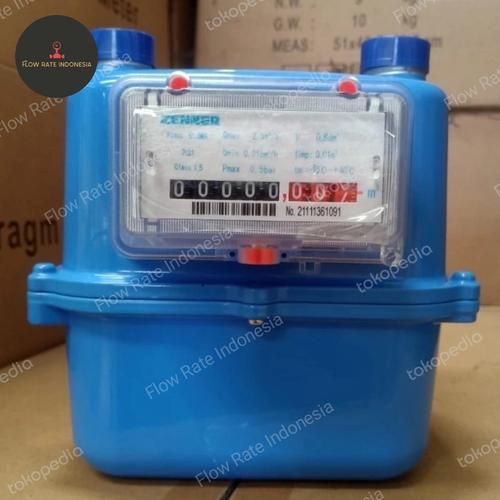 Jual Zenner Gas Meter G1.6 (G1. 6MA) Diaphragm Gas Meter Zenner ...