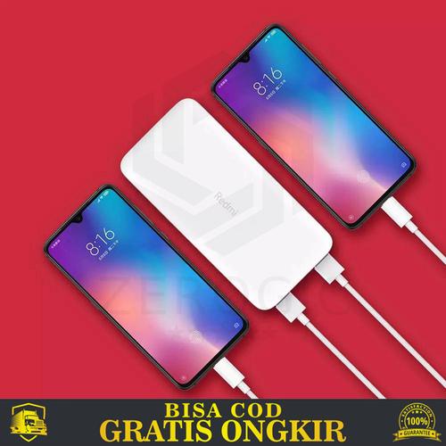 Jual POWER BANK FAST CHARGER 2 PORT INPUT TYPE C DESAIN RINGKAS ...