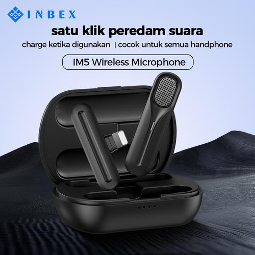 Promo INBEX Mikrofon Lavalier Microphone dengan Casing Pengisi Daya ...
